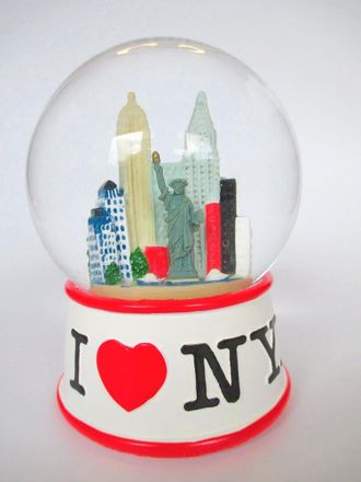 Generic New York Schneekugel XL I Love NY Collage Snowglobe Souvenir (50698)