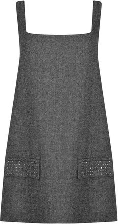 A Paper Kid Manteau Au Genou - Gris