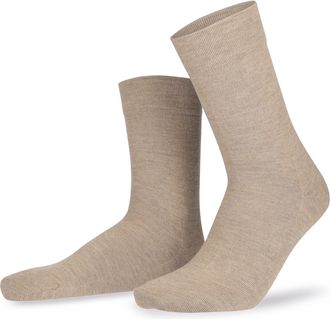Hudson Herren Socken Relax Woolmix Clima klimaregulierend Beigemel. 0723 39-42