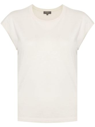 N.Peal t-shirt à col rond - Tons neutres