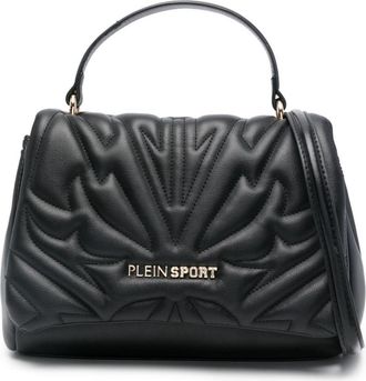 Plein Sport Handtasche aus Matelassé-Leder - Schwarz