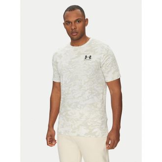 Under Armour T-Shirt ABC 1357727 Wei&szlig; Regular Fit