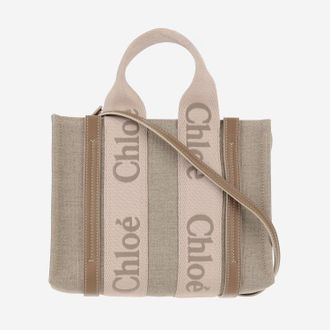 Chlo&eacute; Petit sac fourre-tout en lin Woody