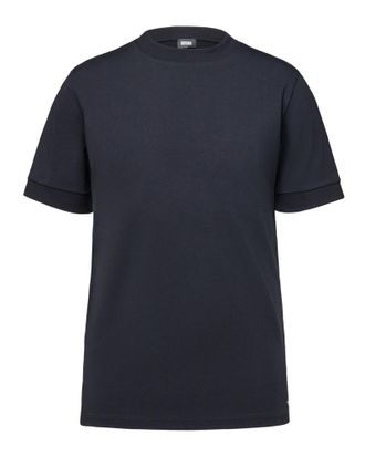 Drykorn Unifarbenes Stretch-T-Shirt in