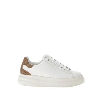 Guess Wei&szlig;e Leder-Sneakers mit 4G-Logo - - Shoes - Damen - Wei&szlig; - 41 EU