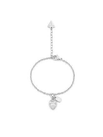 Guess Armband JUBB06 360JW Silberfarben