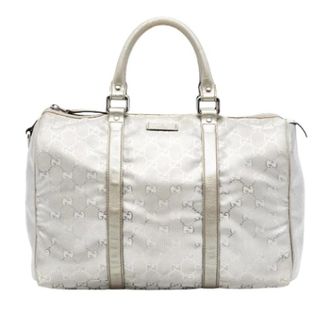 Gucci Sac Boston Pre-owned - Femme - Pre-owned - Gris - Taille: ONE Size