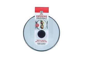 Pratesi Coperchio Vetro CM.24 CASA con Te, 18/8 Stainless Steel, Multicolour, One Size