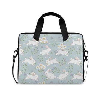 Alaza Sac pour ordinateur portable de 40,6 à 15,6 pouces, sac à bandoulière pour ordinateur portable de 40,6 à 15,6 cm, sac fourre-tout pour femme, homme, é