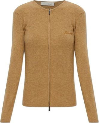 Fear of God Femme, Pulls, Beige, Taille: 38 FR Cardigan Zipp&eacute;