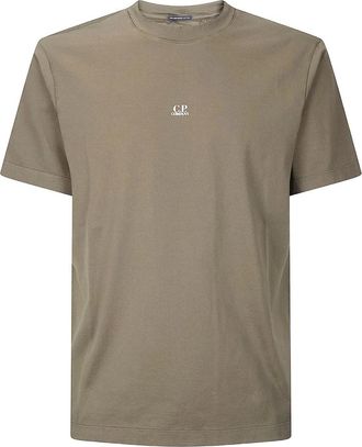 C.P. Company C.p. Company, Homme, Tops, Vert, Taille: 2XL T-Chemises