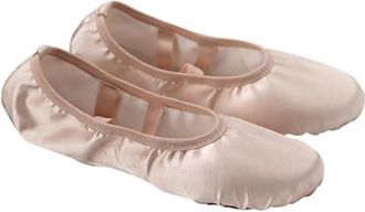Garneck Chaussures De Danse De Ballet en Satin Extensible Femme Pointure 40 Confort L&eacute;g&egrave;res pour Gymnastique Et Yoga