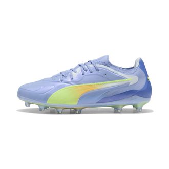 Puma KING 20 ULTIMATE LIGHT UP FG/AG Fu&Atilde;Yballschuhe Damen, Schuhe, Gelb, 40.5
