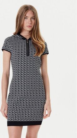 Michael Kors Strickkleid MT5834LHQG Grau Regular Fit