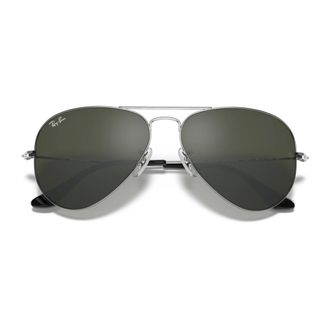 Ray-Ban unisex, Accessoires, Gris, Taille: 58 MM Rb3025 Aviator
