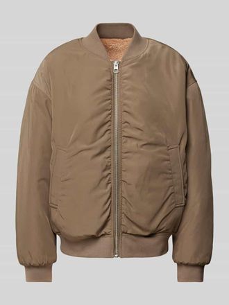 Jake*s Casual Regular Fit Blouson mit Stehkragen und Eingrifftaschen