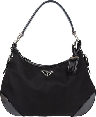 Prada Crossbody Bags - Prada Nylon Triangle Shoulder Bag - Gr. unisize - in Schwarz - f&uuml;r Damen