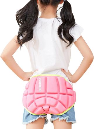 Generic Kinder-H&uuml;ftschutz-Ges&auml;&szlig;polster, Kinder-H&uuml;ftpolster-Schutz,H&uuml;ftschutzpolster F&uuml;r Kinder Und Jugendliche Verstellbare Crash Butt Pads F&uuml;r Eiskunstlauf, 