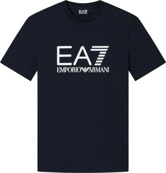 Emporio Armani Short Sleeve T-Shirt - - Tops - Herren - Blau - XS