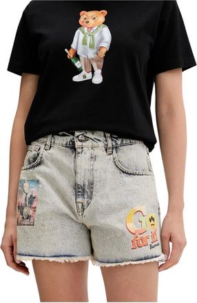 Barrow Barrow - Short en jean - Femme - Shorts - Bleu - Taille: W26