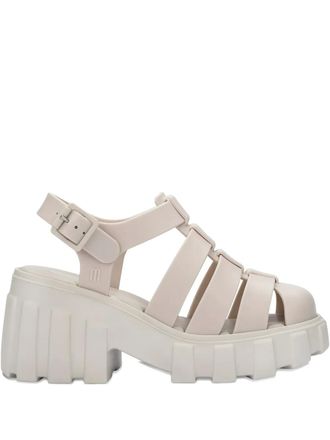 Melissa sandales Megan 50 mm à plateforme - Tons neutres