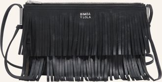 Bimba & Lola Bimba Y Lola Leder-Clutch schwarz