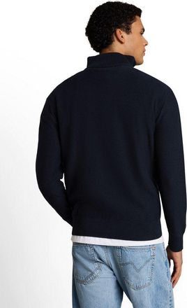 Tom Tailor Strickpullover mit Rippb&uuml;ndchen