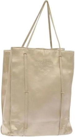 Prada Damen, Pre-Owned, Beige, ONE SIZEGröße