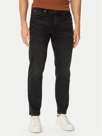 HUGO BOSS Jeans Double B 50570923 Schwarz Slim Fit