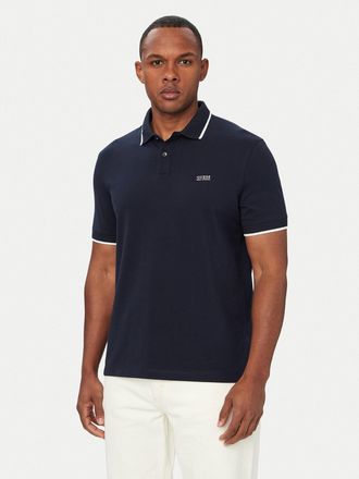 Guess Poloshirt M6YP47 K4898 Dunkelblau Regular Fit