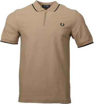 Fred Perry Polo pour homme M7729, marron, XXL
