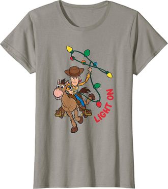 Disney Toy Story Light On Weihnachten T-Shirt