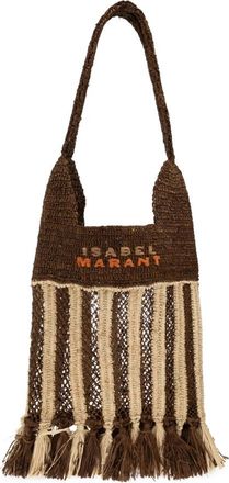 Isabel Marant Praia Kleine Schultertasche - - Bags - Damen - Braun - ONE SIZE