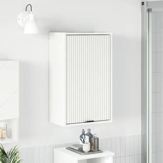 vidaXL Cabinet de salle de bain Montage mural Blanc 39 x 23,5 x 65 cm vidaXL