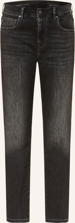 AG - Adriano Goldschmied Ag Jeans Cropped Jeans Ex Boyfriend Slim schwarz