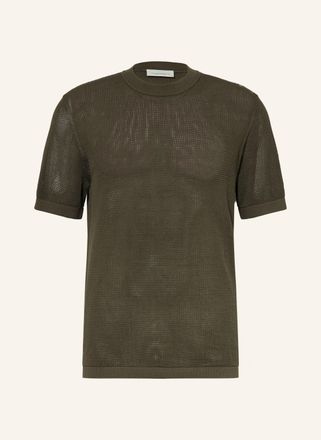 Profuomo Profuomo Strickshirt gruen