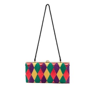 Miu Miu Pre-owned Velvet Clutch - Femme - Pre-owned - Multicolore - Taille: ONE Size