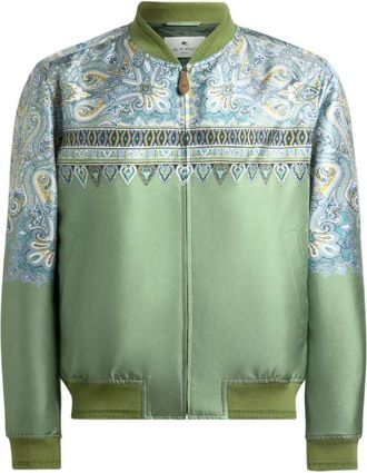 Etro Etro - Bomber &agrave; imprim&eacute; cachemire