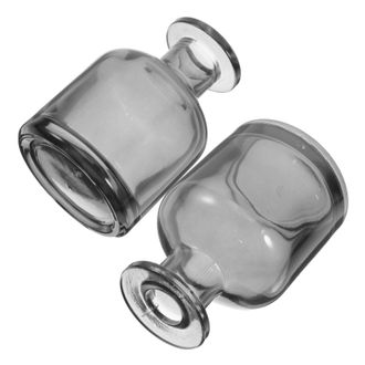 IFUNDOM 2 St&uuml;ck Glas Reed Diffuser Flaschen Wiederbef&uuml;llbar Modernes Design f&uuml;r Raumduft Aromatherapie Zuhause B&uuml;ro Auto