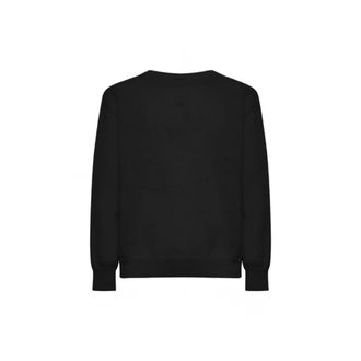 John Richmond Rundhalsausschnitt Pullover mit Motiv - - Sweatshirts & Hoodies - Herren - Schwarzk - L