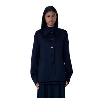 Jil Sander Cashmere Jacke - - Knitwear - Damen - Blau - XS