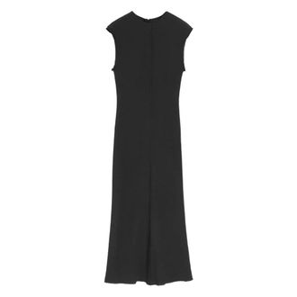 Ami Rauhsaum-Midi-Kleid - - Dresses - Damen - Schwarzk - L