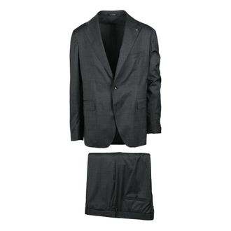 Tagliatore Einreiher-Anzug - - Suits - Herren - Schwarzk - L