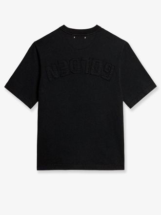 Golden Goose Mens T-Shirt Cotton Black T-Shirts And Polos