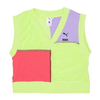 Puma Puma, Femme, Pulls, Multicolore, Taille: 36 FR Ragged Priest Lily Pad Gilet Sans Manches