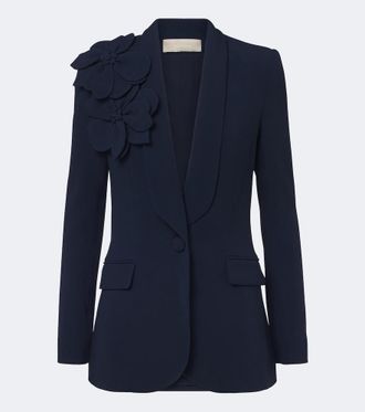 Elie Saab Verzierter Blazer aus Cady