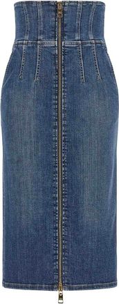 Elisabetta Franchi Midirock - Blau