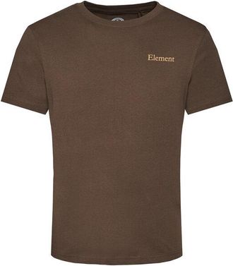 Element T-Shirt Sbxe Prevent ELYZT00488 Braun Regular Fit