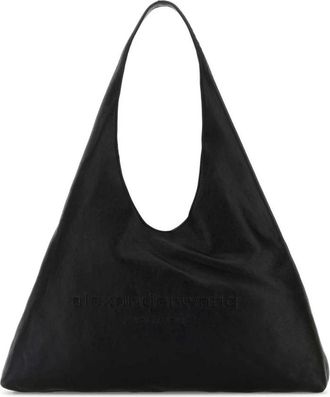 Alexander Wang Femme, Sacs, Noir, Taille: ONE Size Soft Leather Hobo Bag