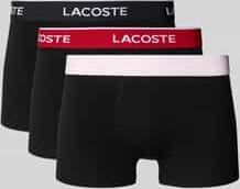 Lacoste Trunks aus Baumwoll-Mix im 3er-Pack